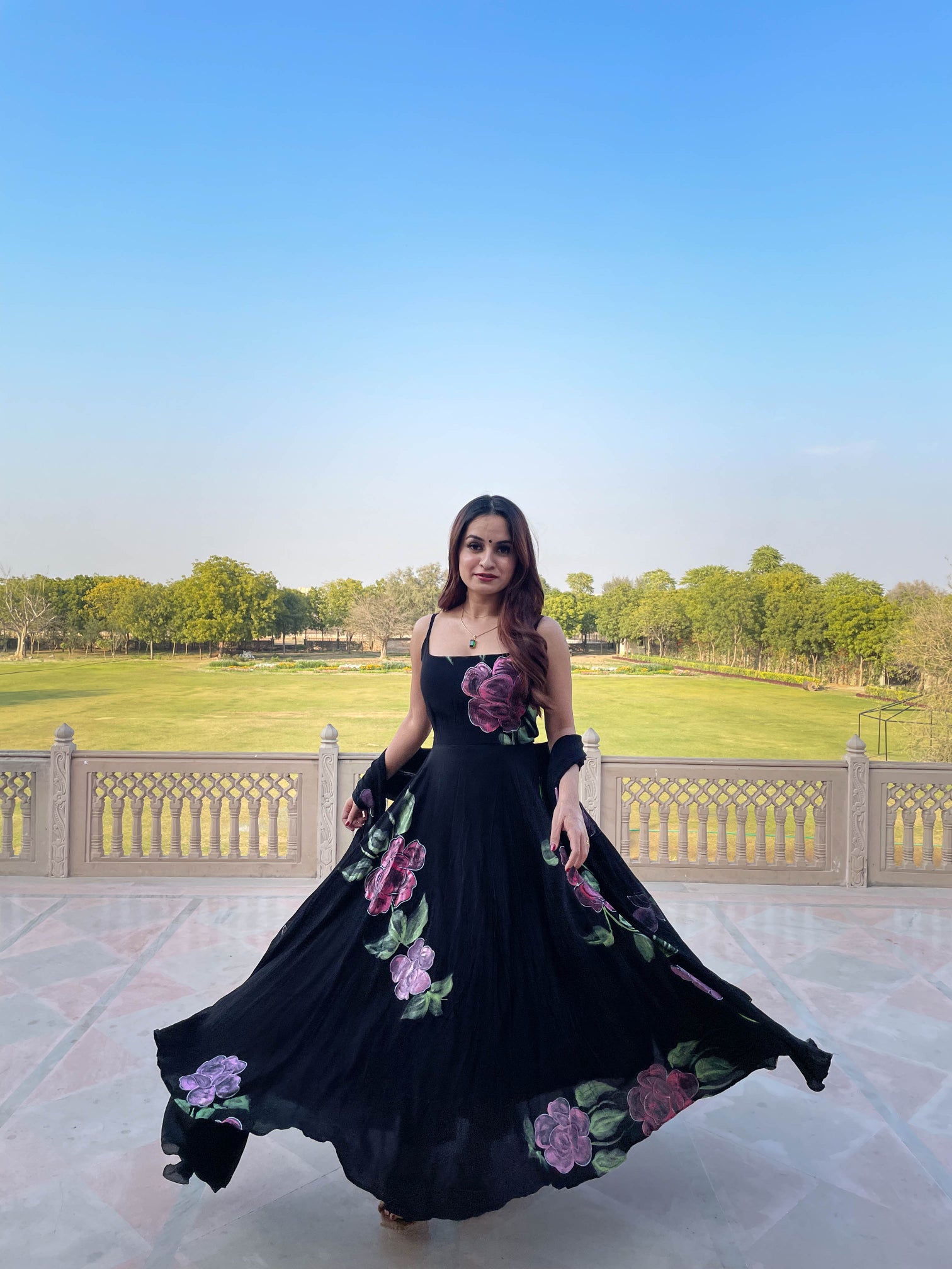 ANAIRA HANDPAINTED SUIT SET – sutraclothings